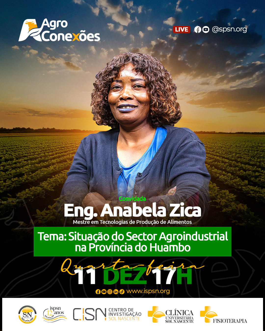 SITUAÇÃO AGROINDUSTRIAL DA PROVÍNCIA DO HUAMBO - Em Debate no ISPSN | ISPSN