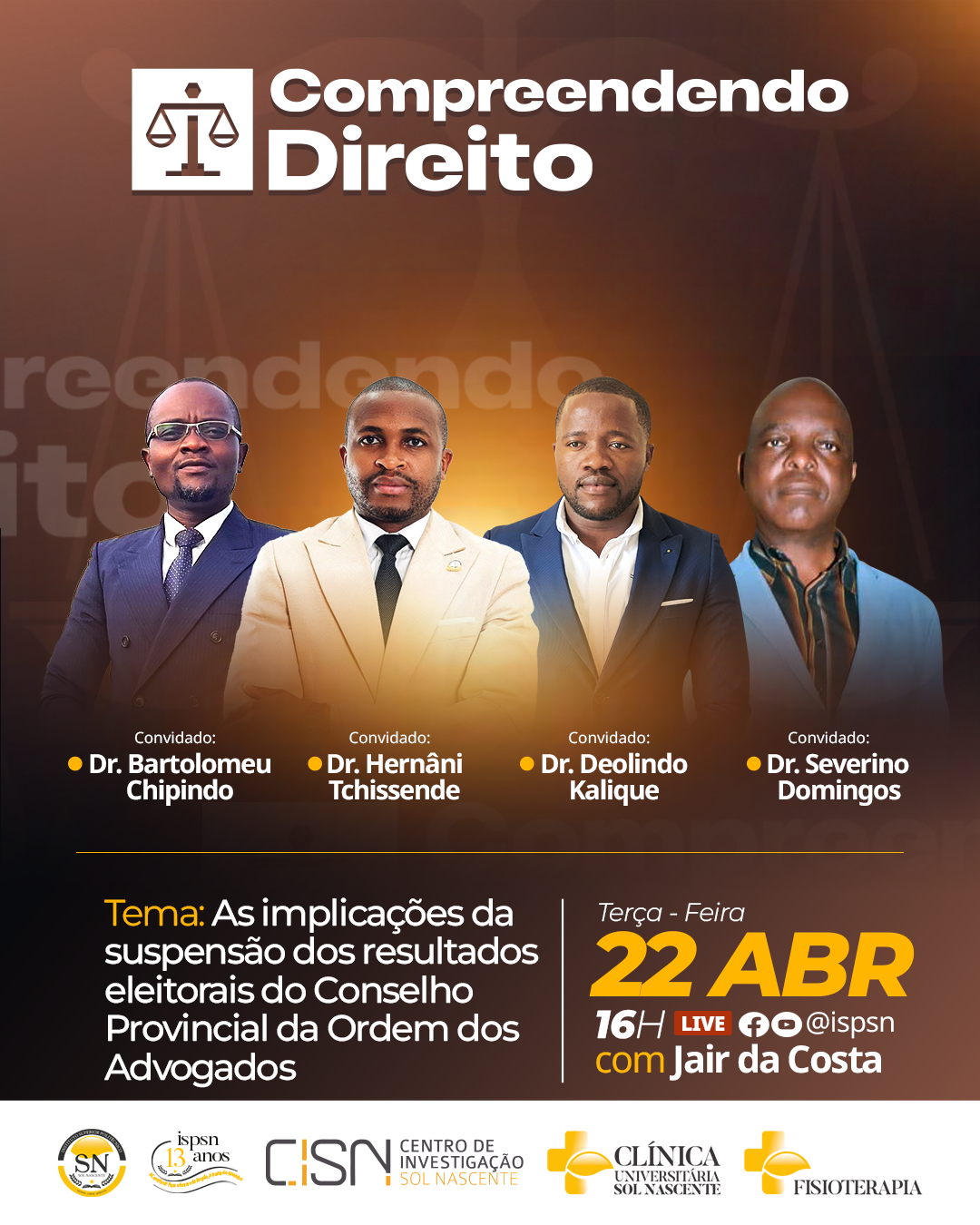 SUSPENSÃO DOS RESULTADOS ELEITORAIS DO CONSELHO PROVINCIAL DA ORDEM DOS ...