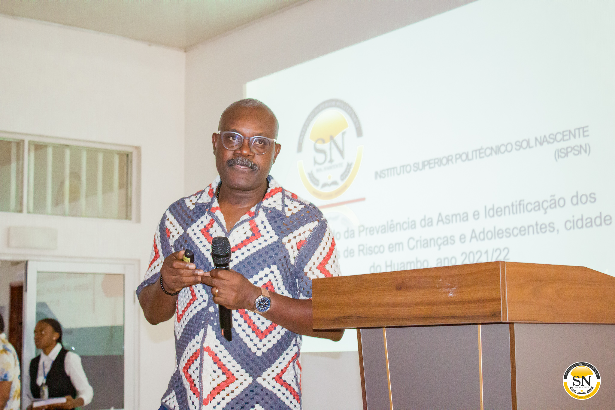 CONFERÊNCIA SOBRE A PREVALÊNCIA DA ASMA NO HUAMBO | ISPSN