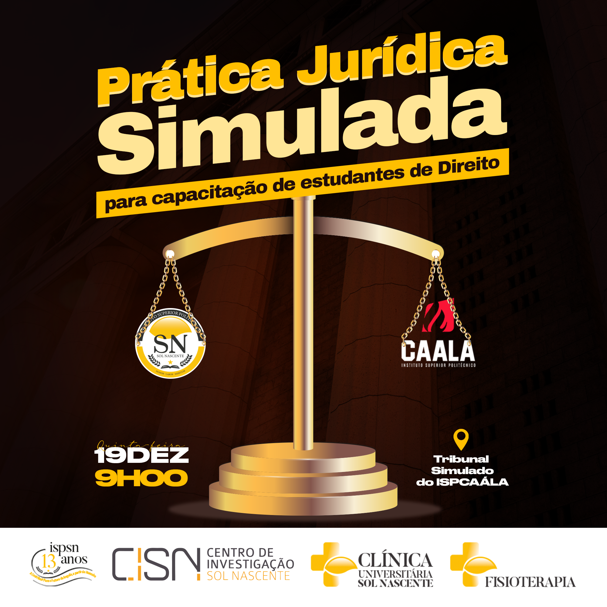 ISPSN E ISP-CAÁLA REALIZAM PRÁTICA JURÍDICA SIMULADA | ISPSN